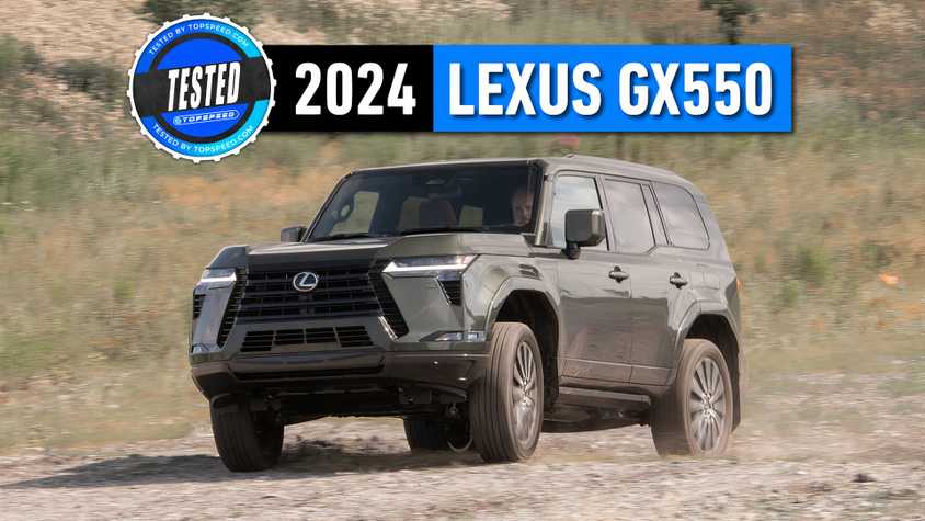 2024 Lexus GX 550 Interior and Exterior Picture Gallery