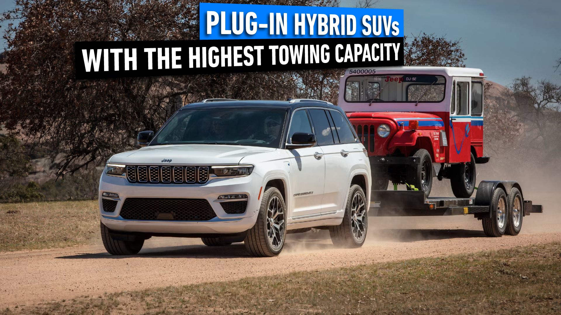 The Top 10 Plug in Hybrid SUVs With The Highest Towing Capacity In 2024