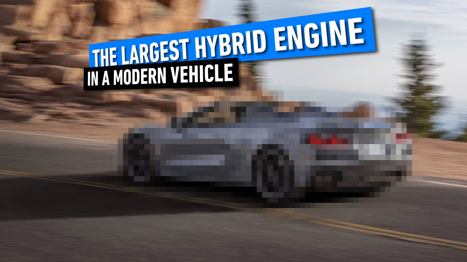The Largest Hybrid Engine You Can Find In A Vehicle Today