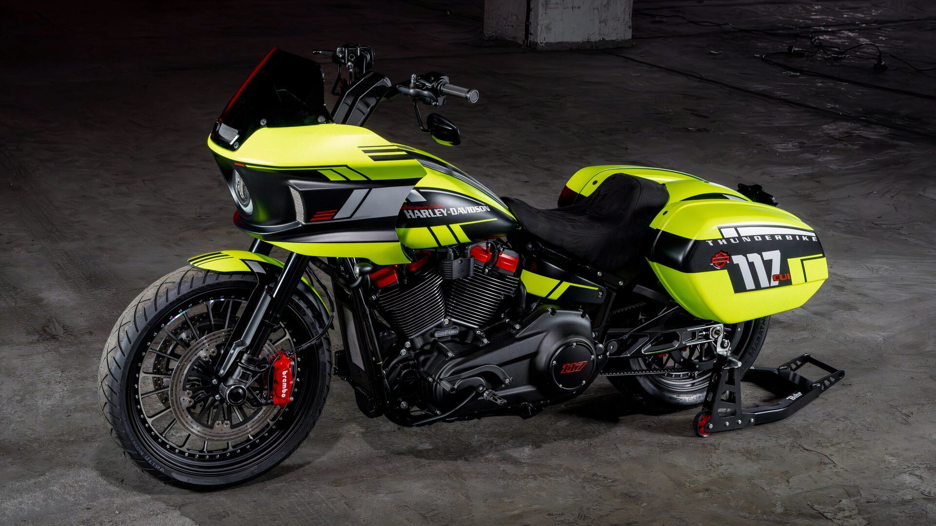 Yellow Black Custom Harley Davidson Custom Harley Davidson Night Rod