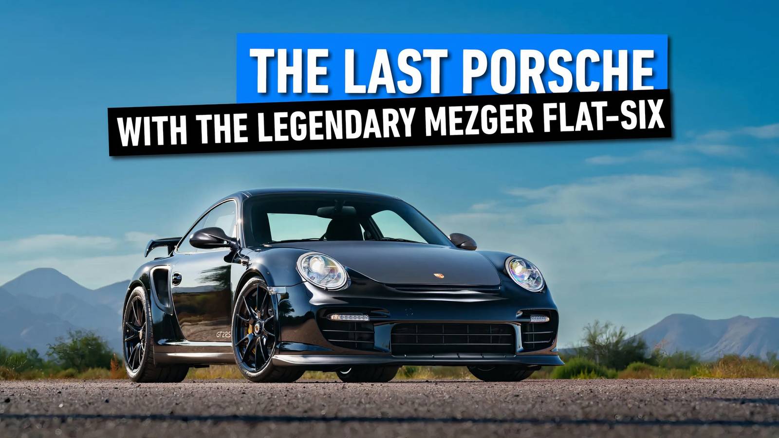 The Last Porsche To Feature The Legendary Mezger Flat-Six Engine