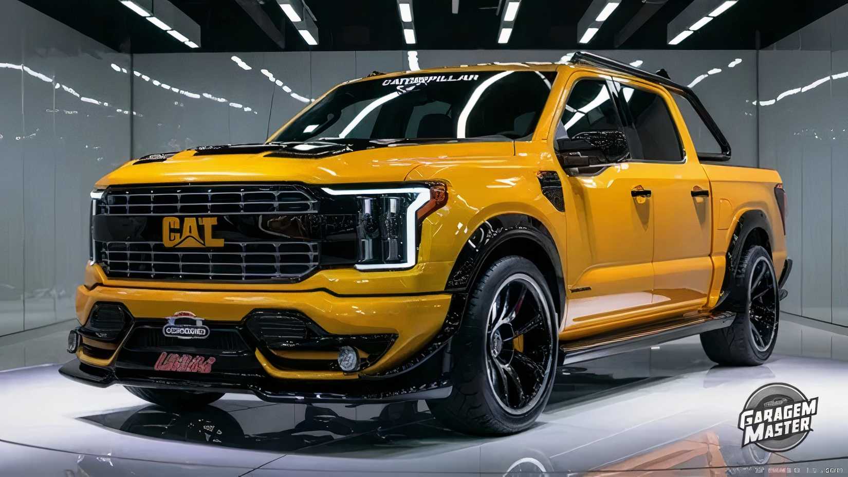 This Caterpillar Pickup Isn't Real, But It Should Be!