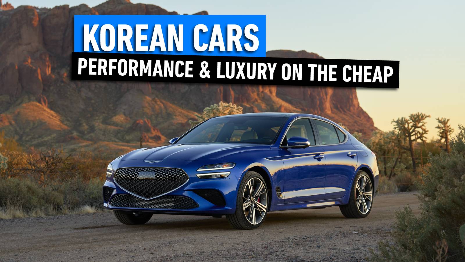 10 Korean Cars That Get You Performance And Luxury On The Cheap