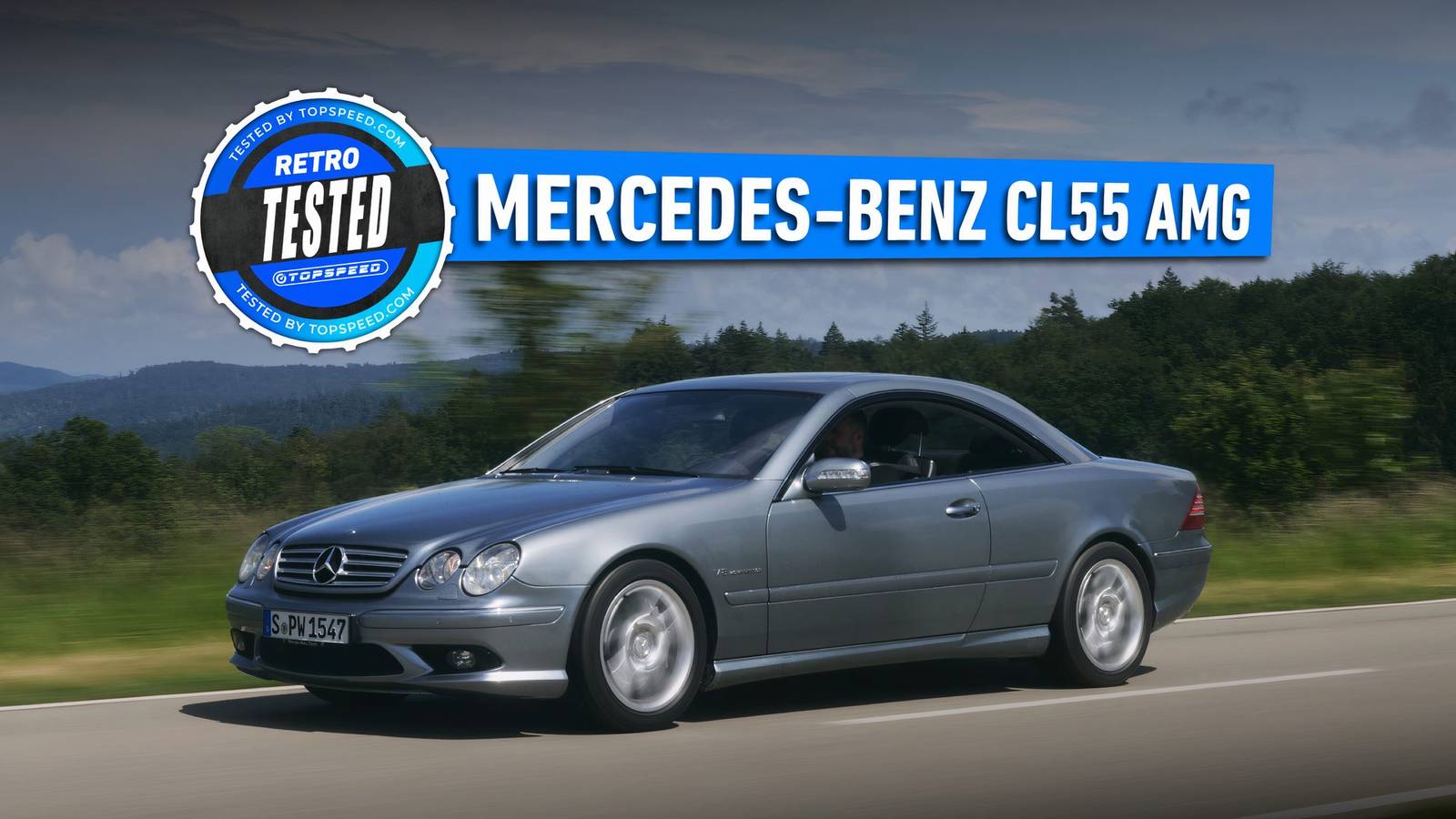 Here's How The Massive Mercedes-Benz CL55 AMG Drives Two Decades Later