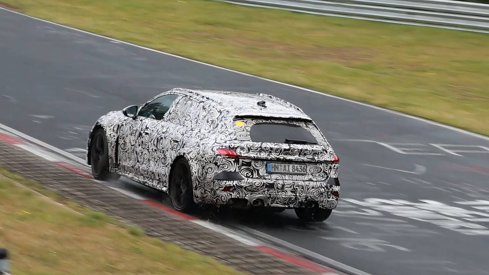2025 Audi RS5 Avant Testing At The Nurburgring: Engine Sounds And Handling