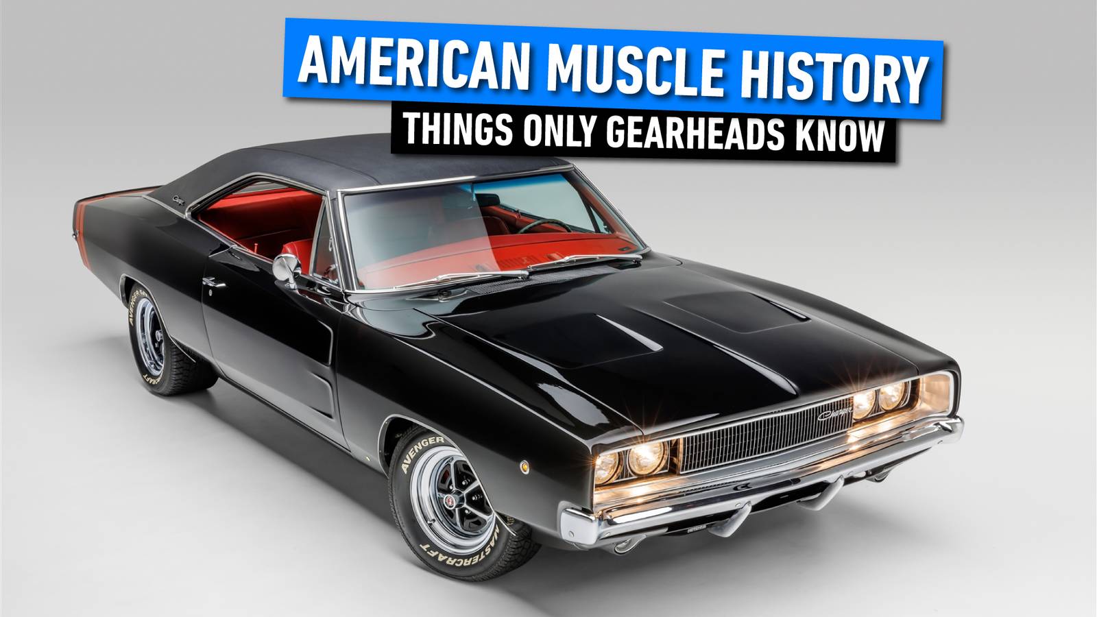 10 Things Only Gearheads Know About American Muscle History