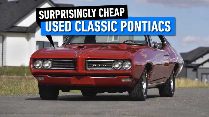 The 10 Most Powerful Pontiacs Ever Produced