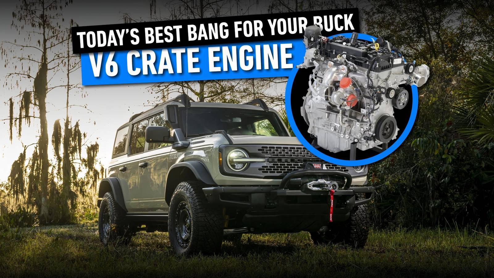 The Best Bang For Your Buck V-6 Crate Engine Available Today
