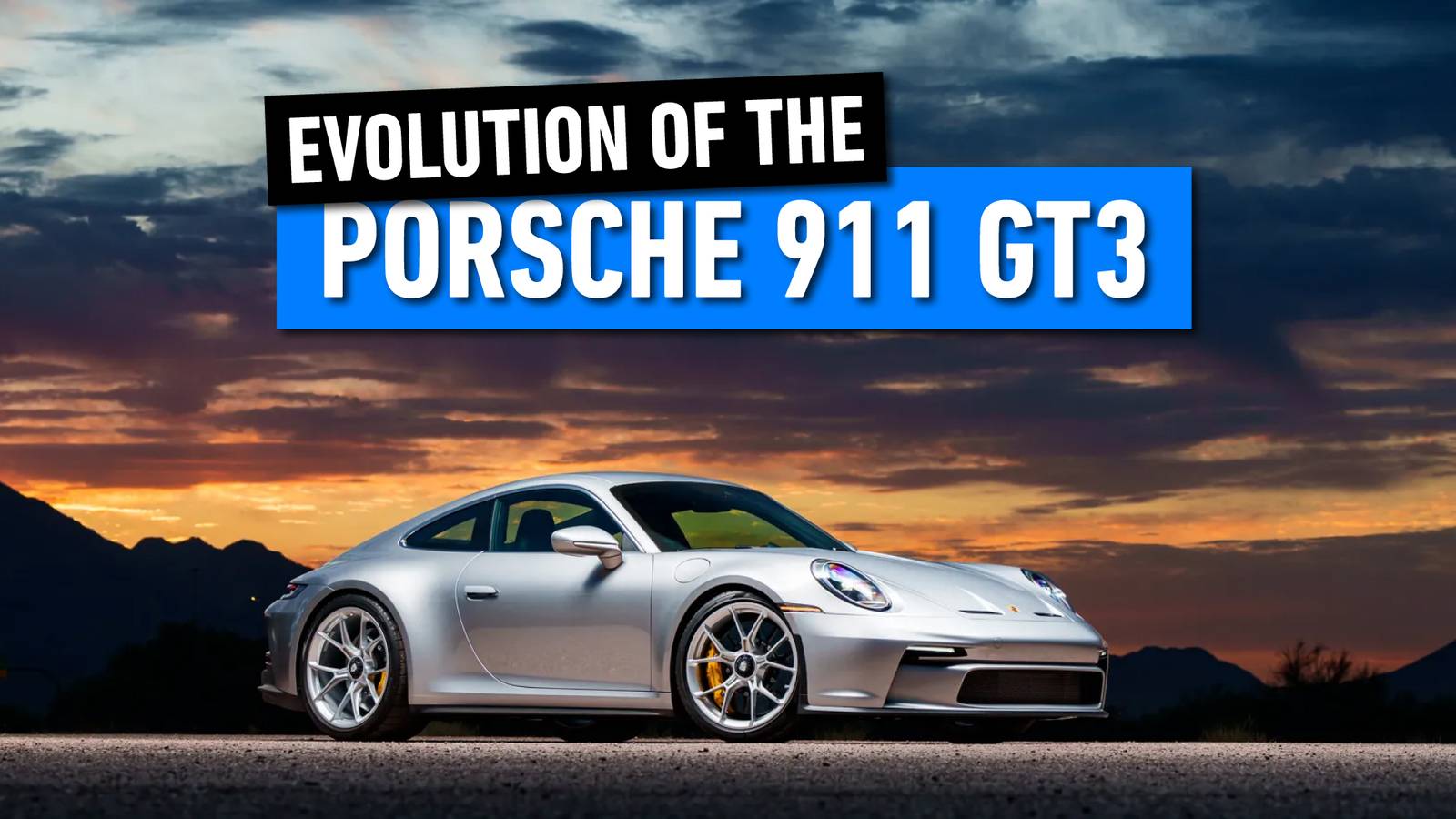 How The Porsche 911 GT3 Has Evolved Over The Years