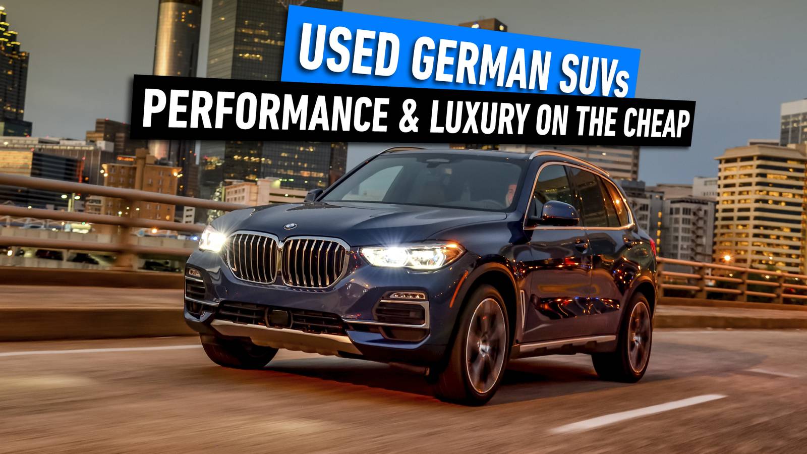 10 Used German SUVs That Get You Performance And Luxury On The Cheap