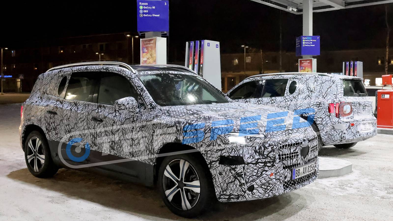 ICE-Powered Mercedes GLB Spied In The Open