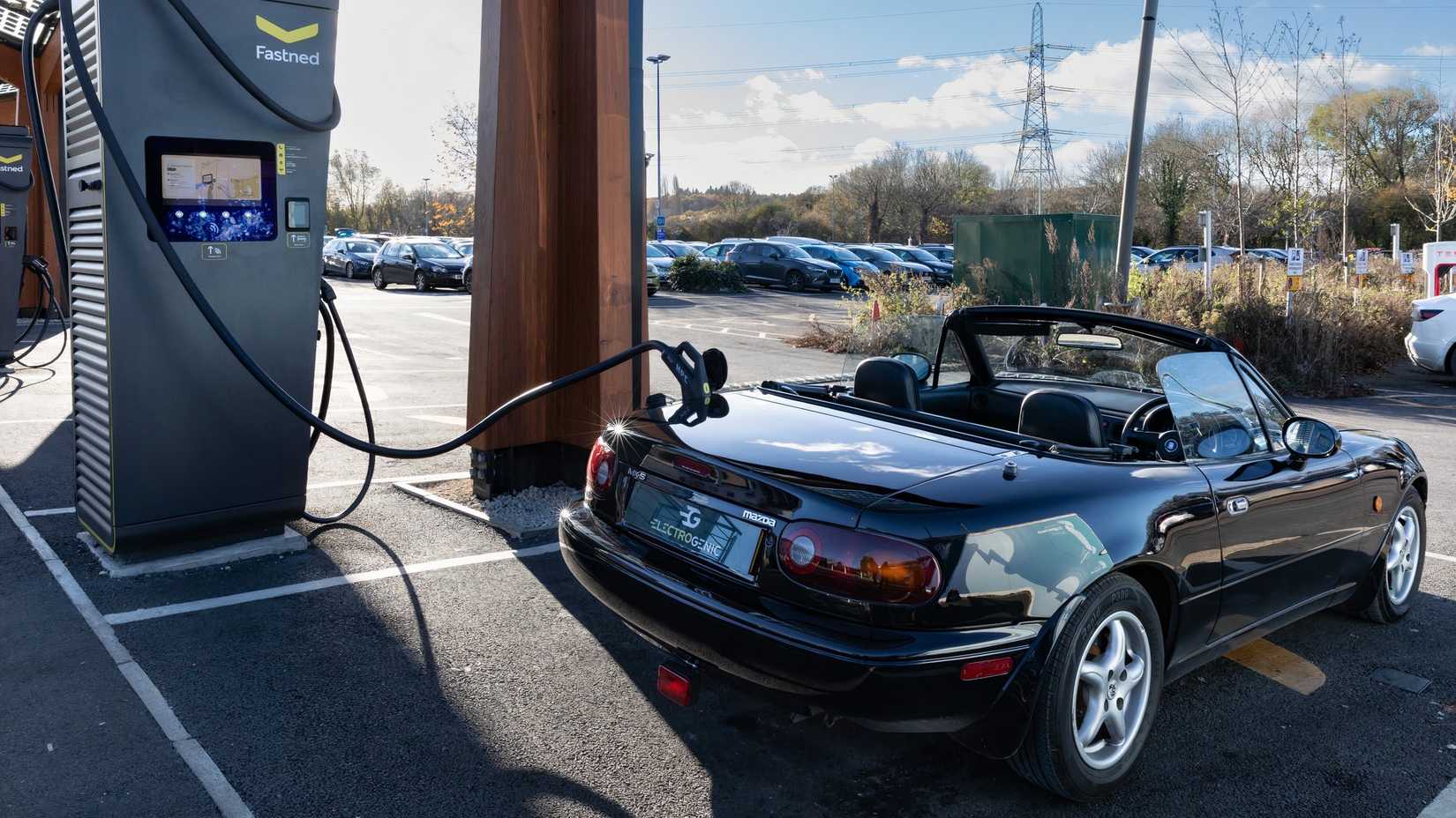 There's Now A Way To Turn Your Mazda MX-5 Miata Into An Electric Sports Car