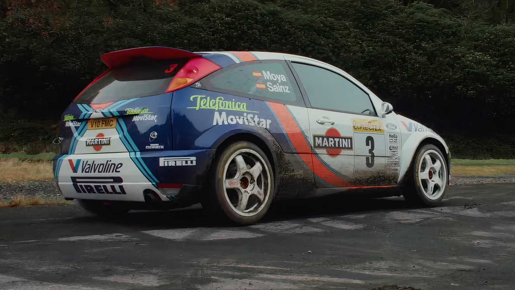 A Sliding Ford Focus WRC Is The Perfect Way To Celebrate The Holidays