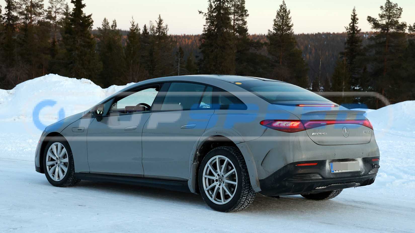 Spy Shots Of First Non-EQE Electric Mercedes-Benz E-Class Surface