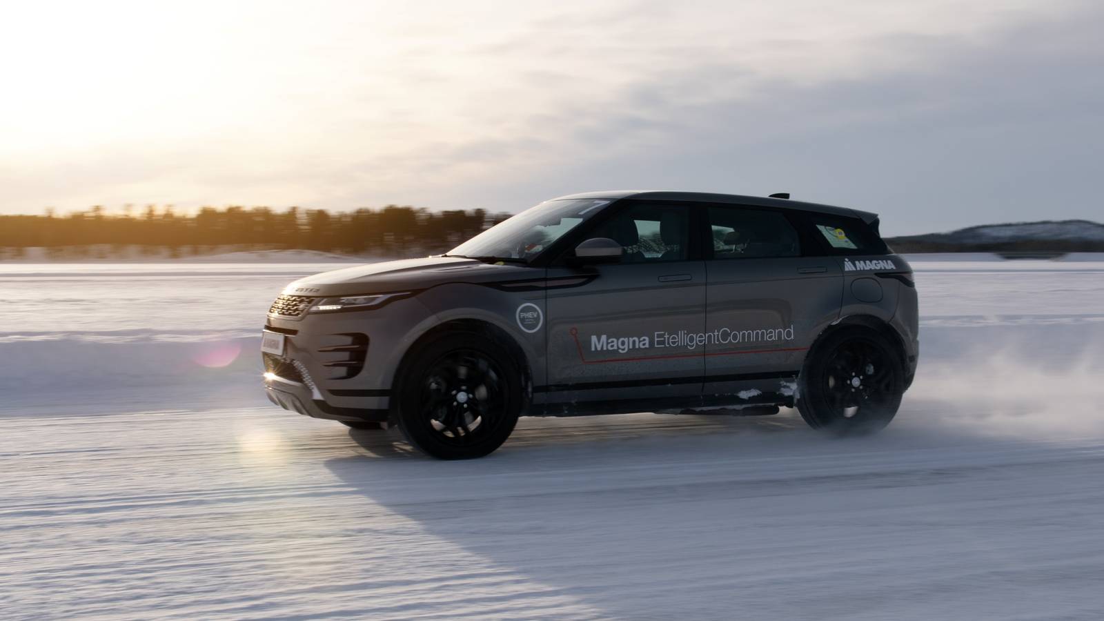 Getting Sideways On The Snow With Magna’s Electrified Powertrains