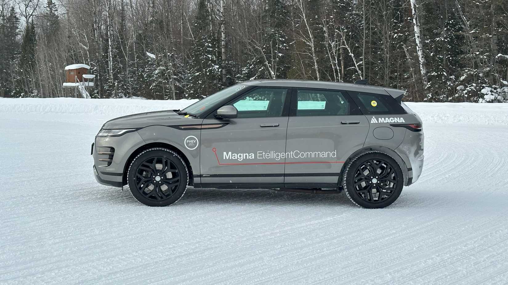 Getting Sideways On The Snow With Magna’s Electrified Powertrains