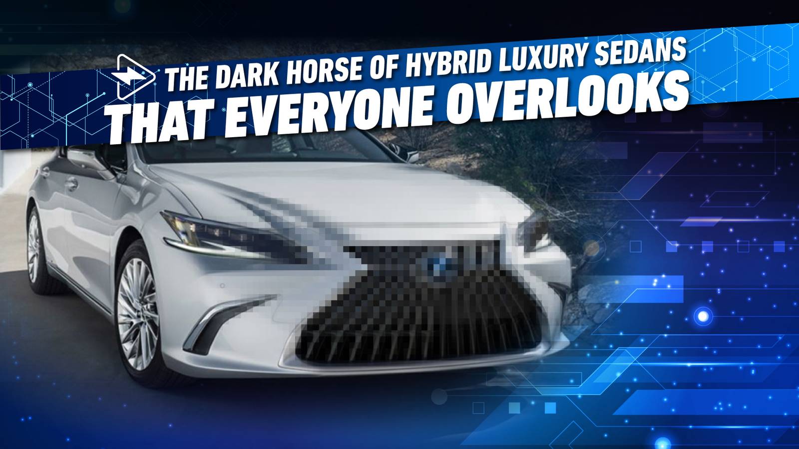 The Dark Horse Of Hybrid Luxury Sedans That Everyone Overlooks