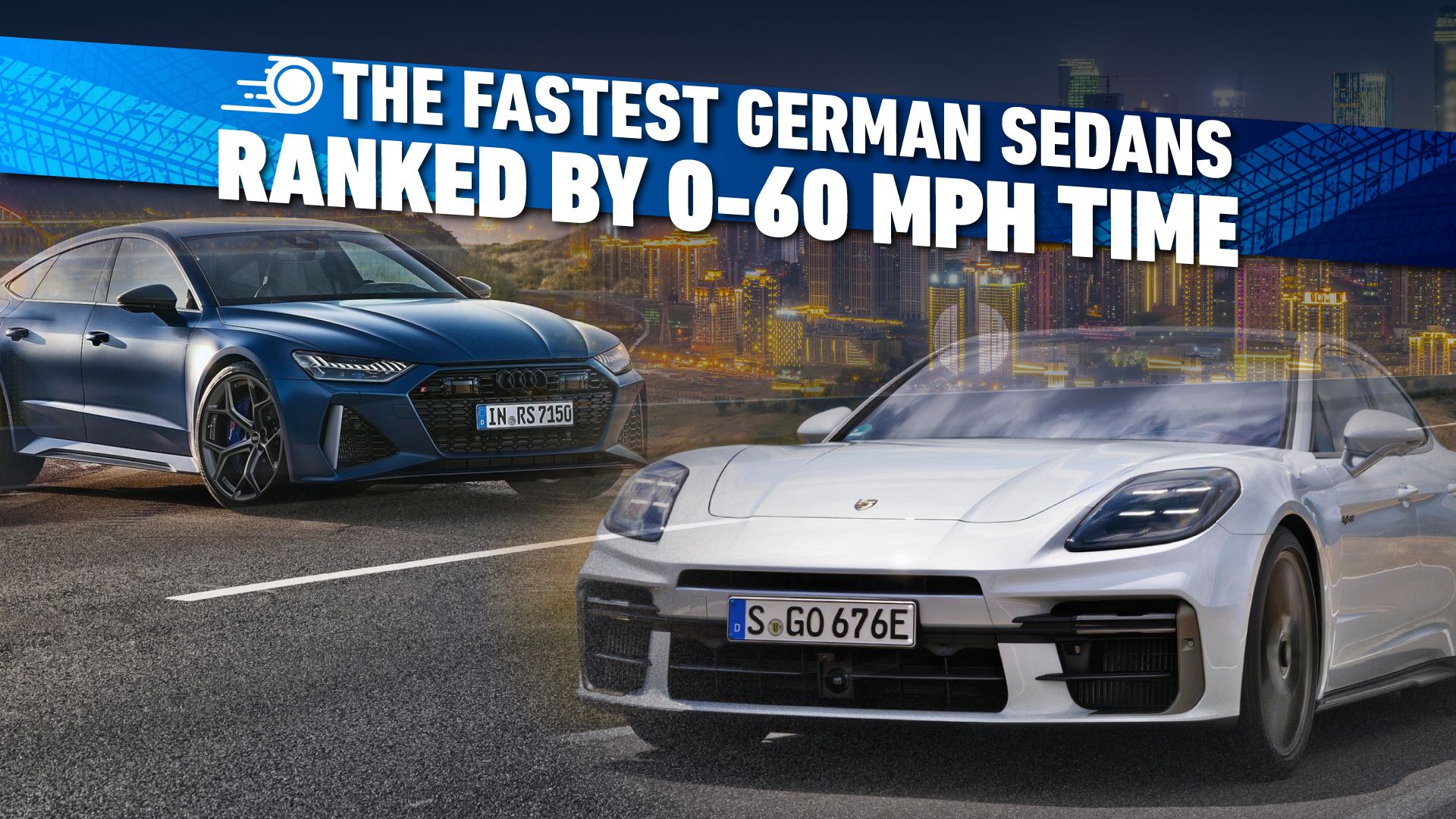 The Fastest German Sedans Ranked By 0-60 MPH Time