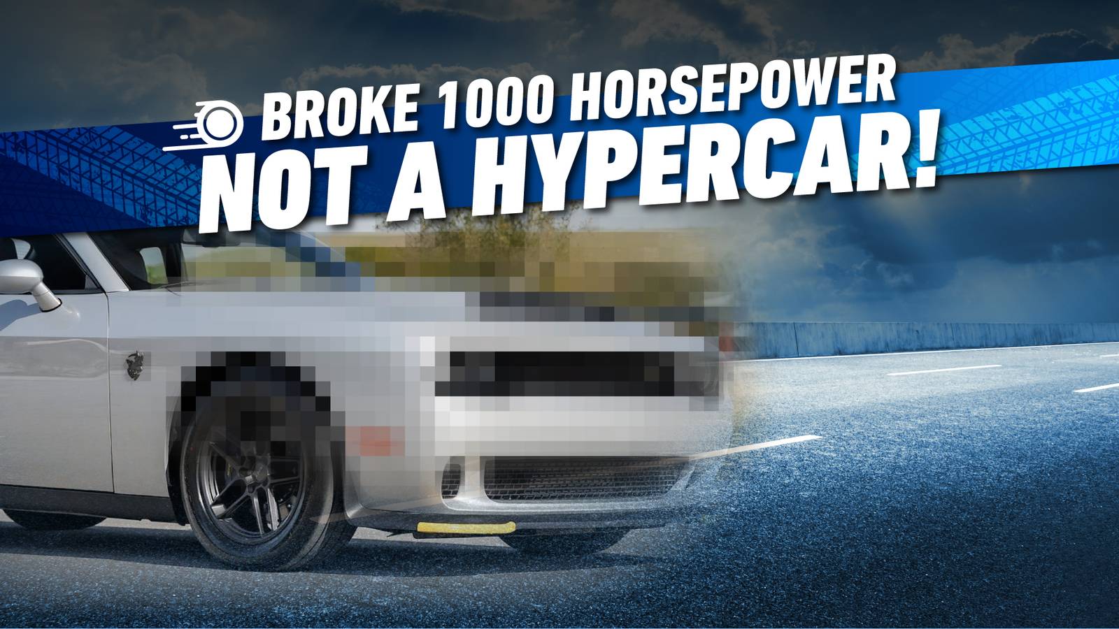 The First Production Car To Ever Break 1,000 HP Wasn’t A Hypercar