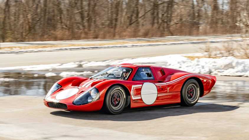 Here's Why The Original Ford GT40 Was A Right-Hand Drive Car
