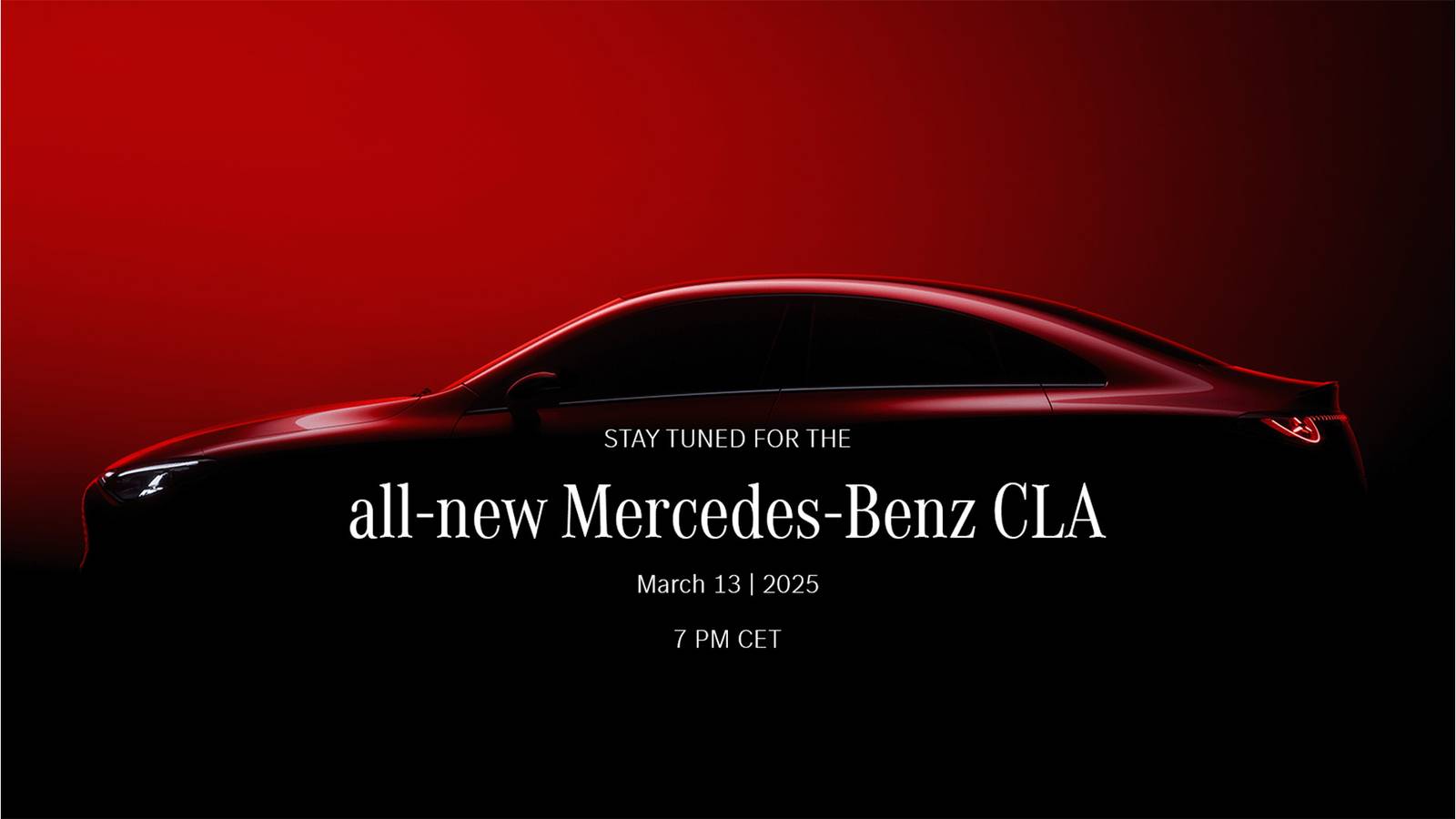 What To Expect From The NeW Mercedes-Benz CLA Debut