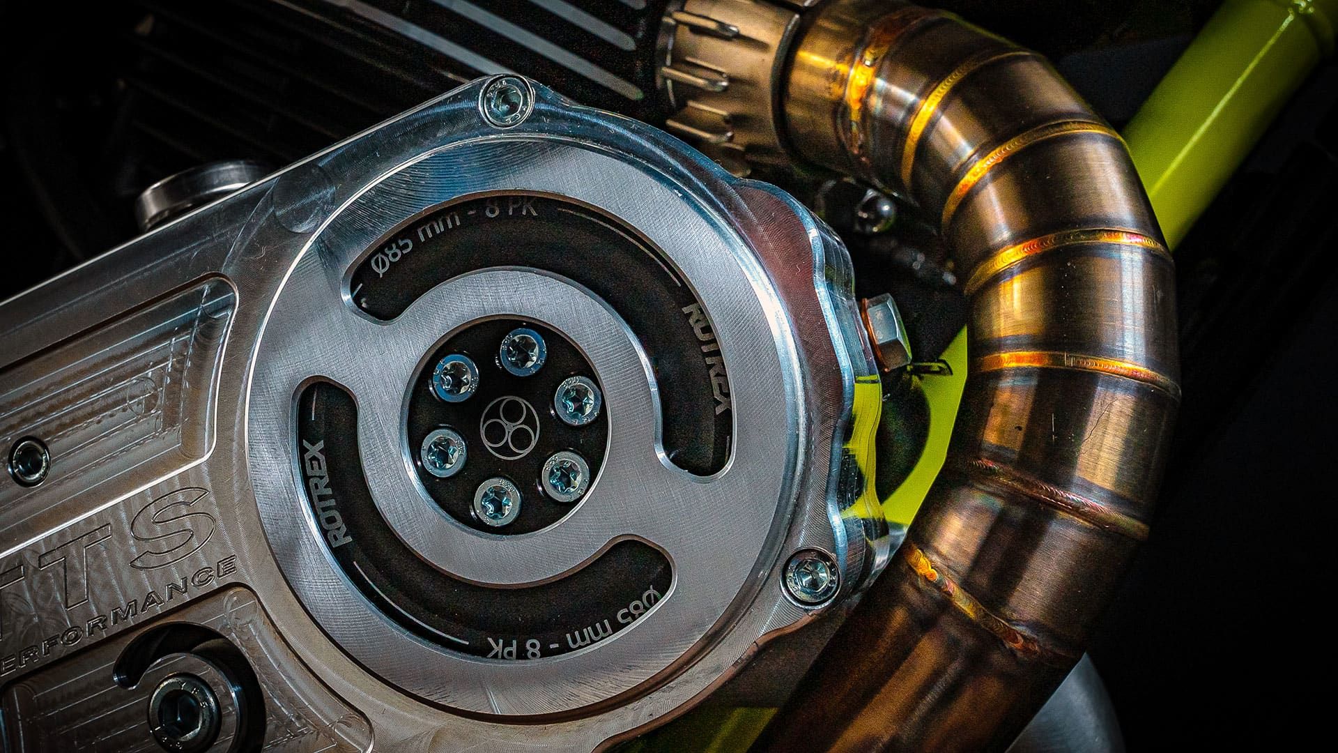 Custom Triumph Motorcycle Engines