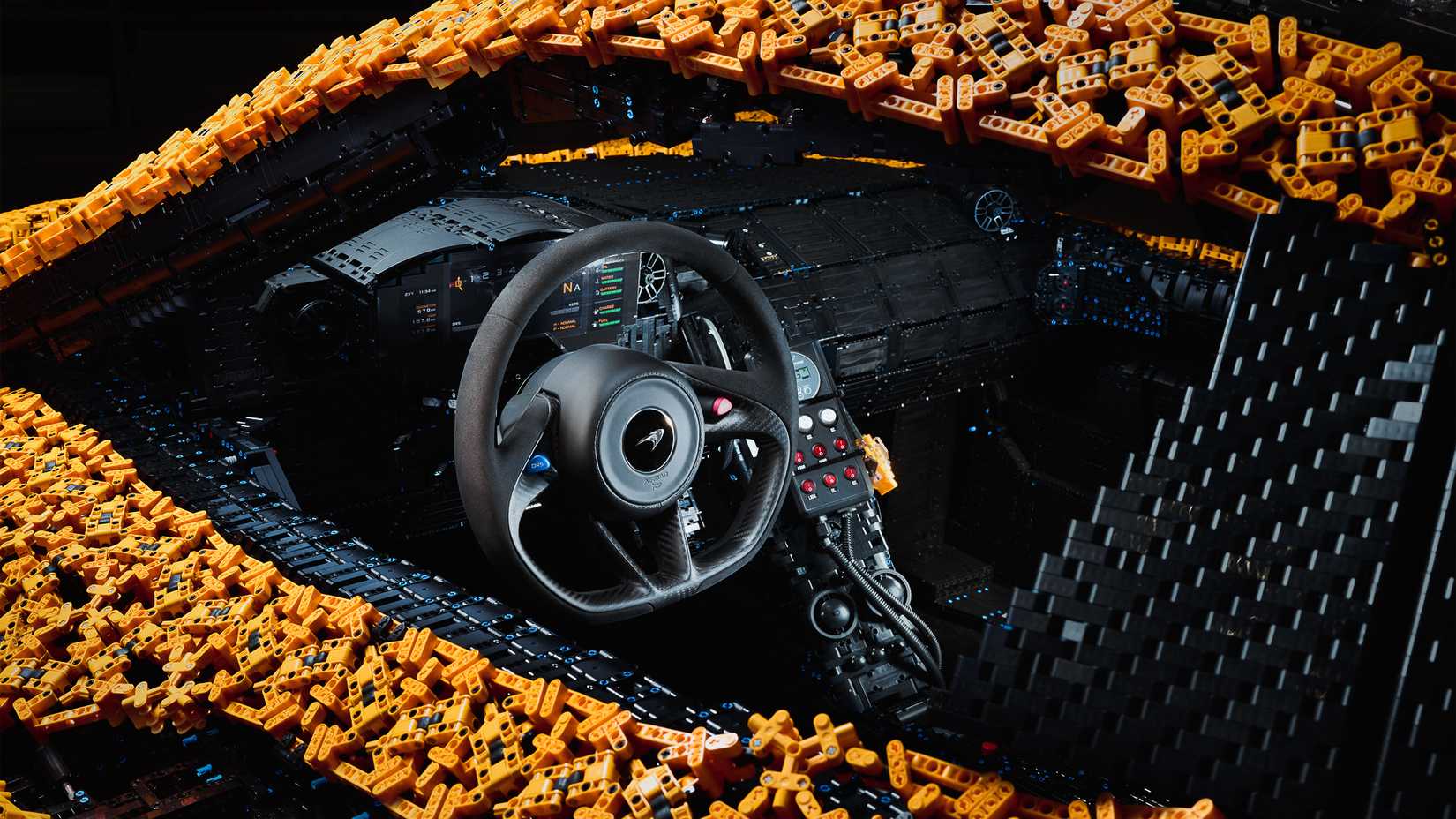 How Does A Full-Sized LEGO McLaren P1 Actually Work?