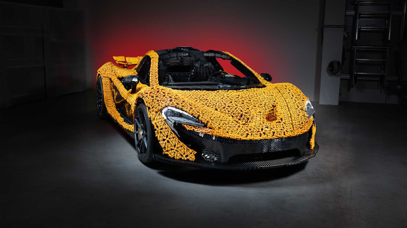 How Does A Full-Sized LEGO McLaren P1 Actually Work?