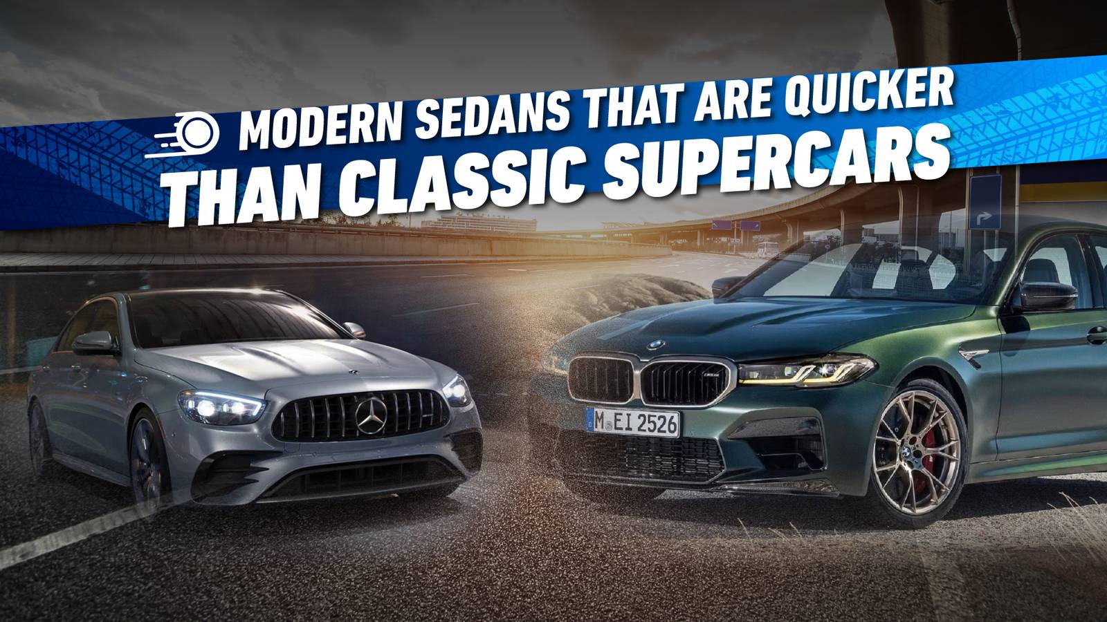 10 Modern Sedans That Are Faster Than Classic Supercars