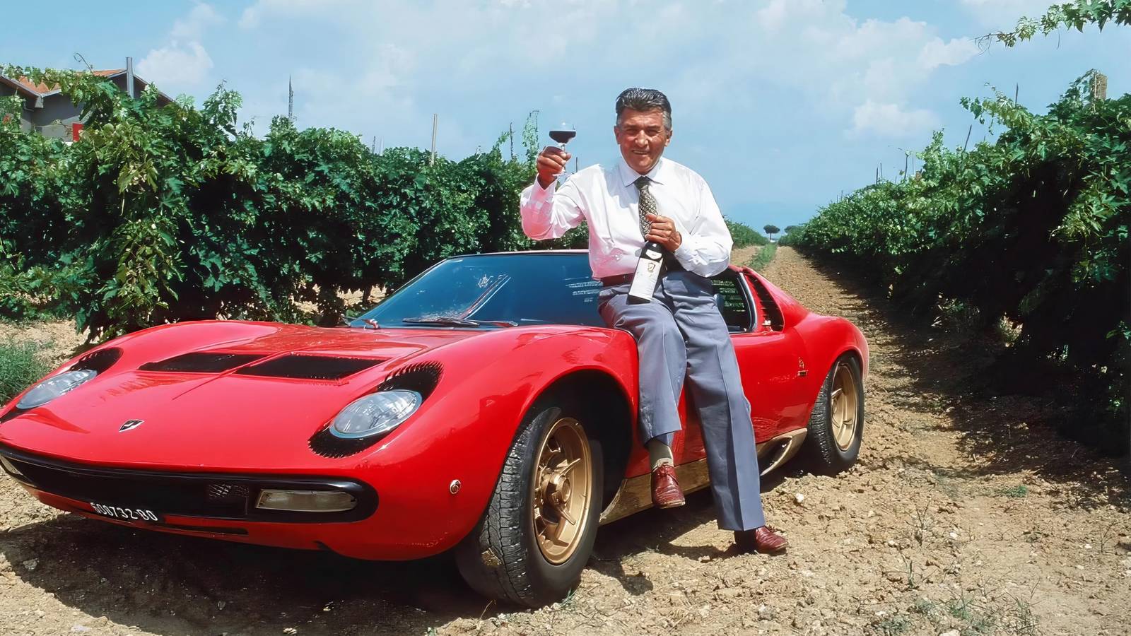 Lamborghini Family Wine Goes Great With Supercars