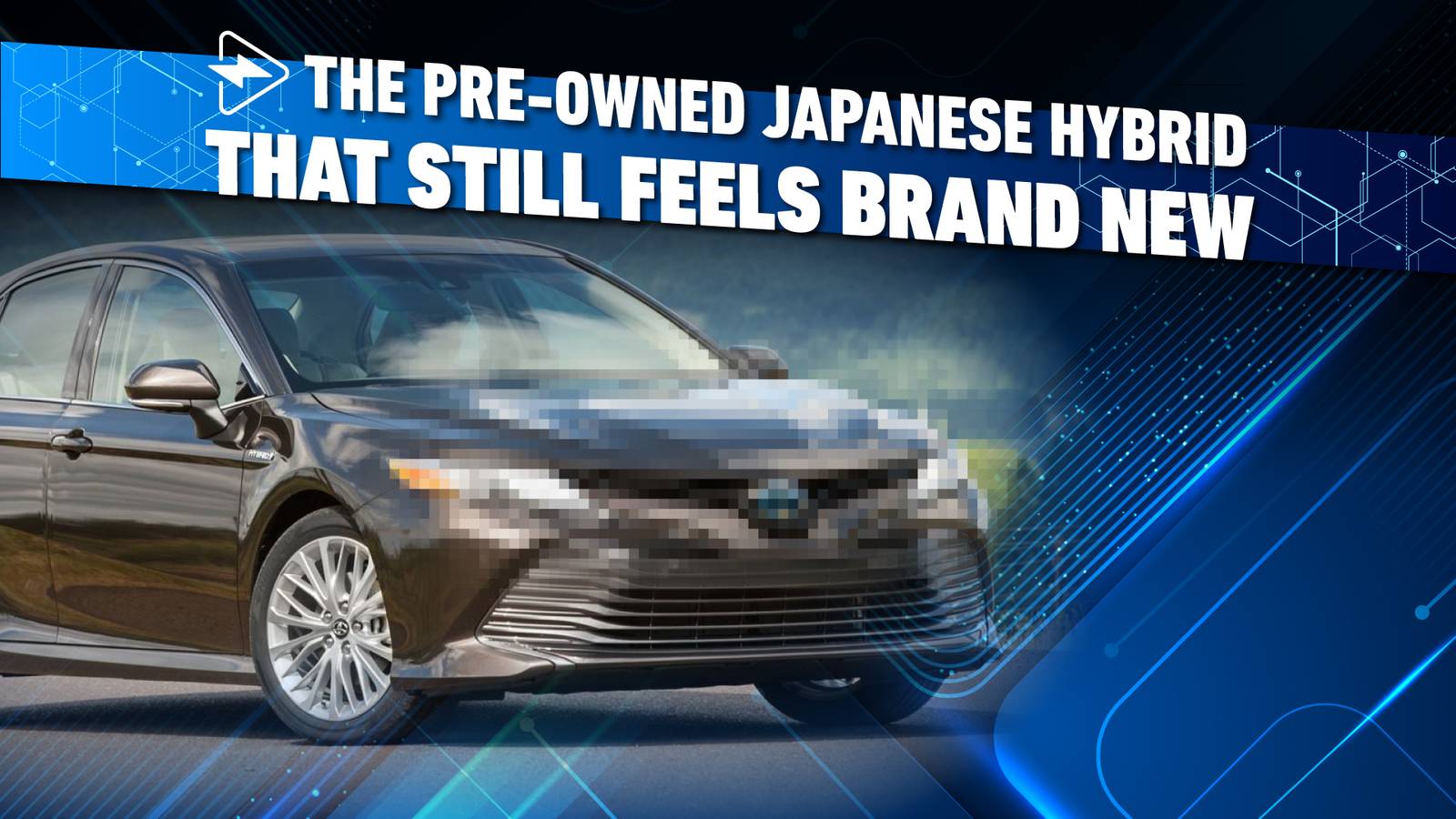 The Pre-Owned Japanese Hybrid That Still Feels New
