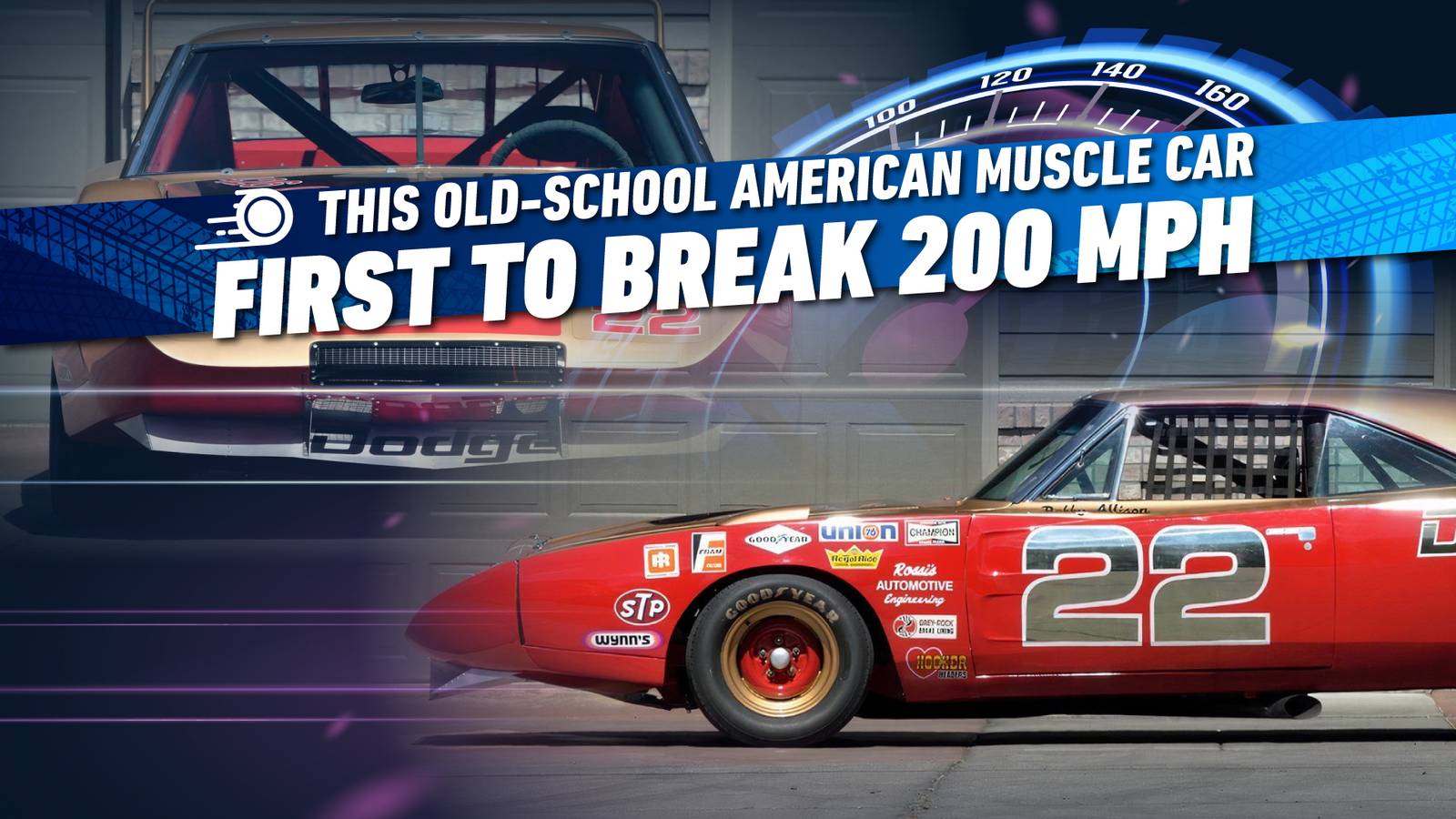 This Old-School American Muscle Car Was The First To Break 200 MPH