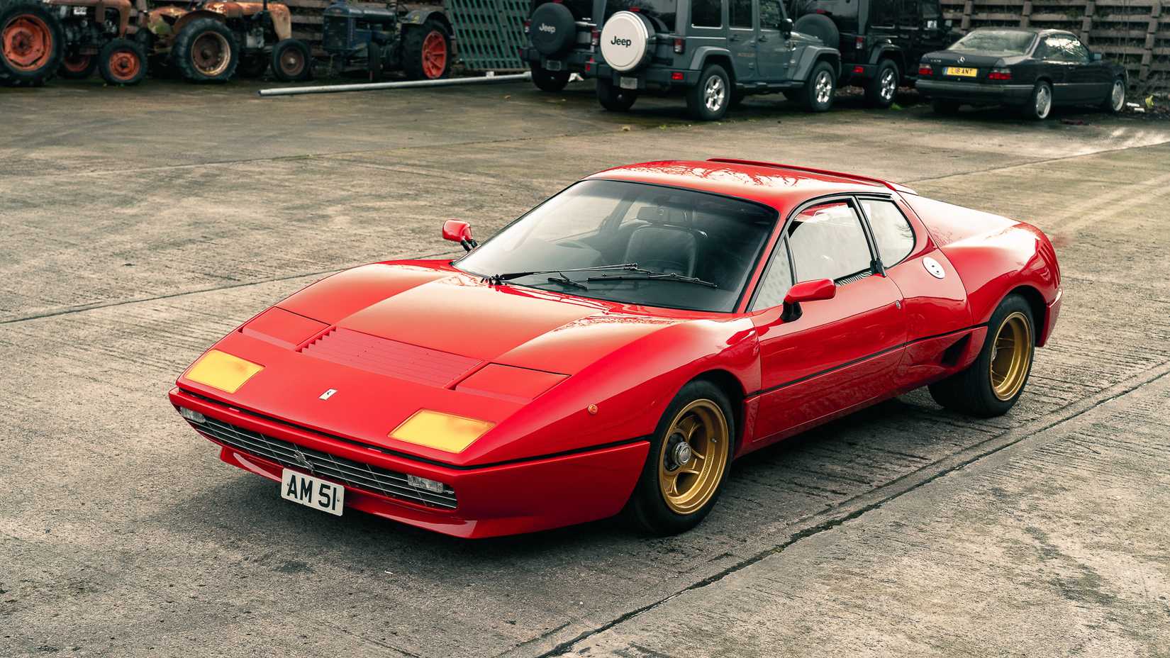 This Unique ‘Wide Body’ Ferrari 512 BB Could Be Yours For $194,000