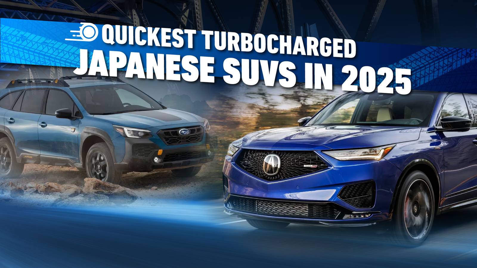 10 Quickest Turbocharged Japanese SUVs In 2025