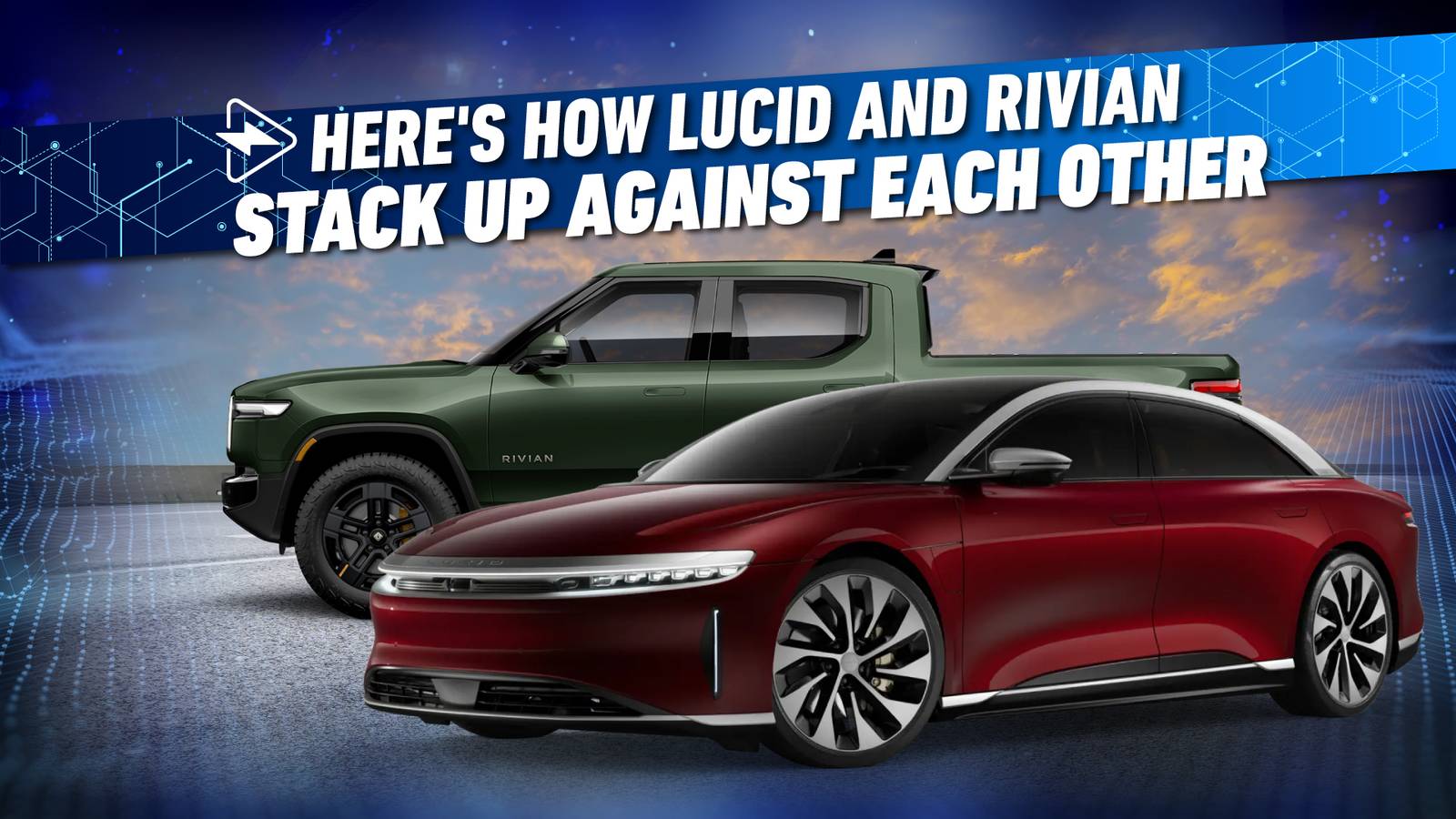 Comparison: Lucid vs. Rivian
