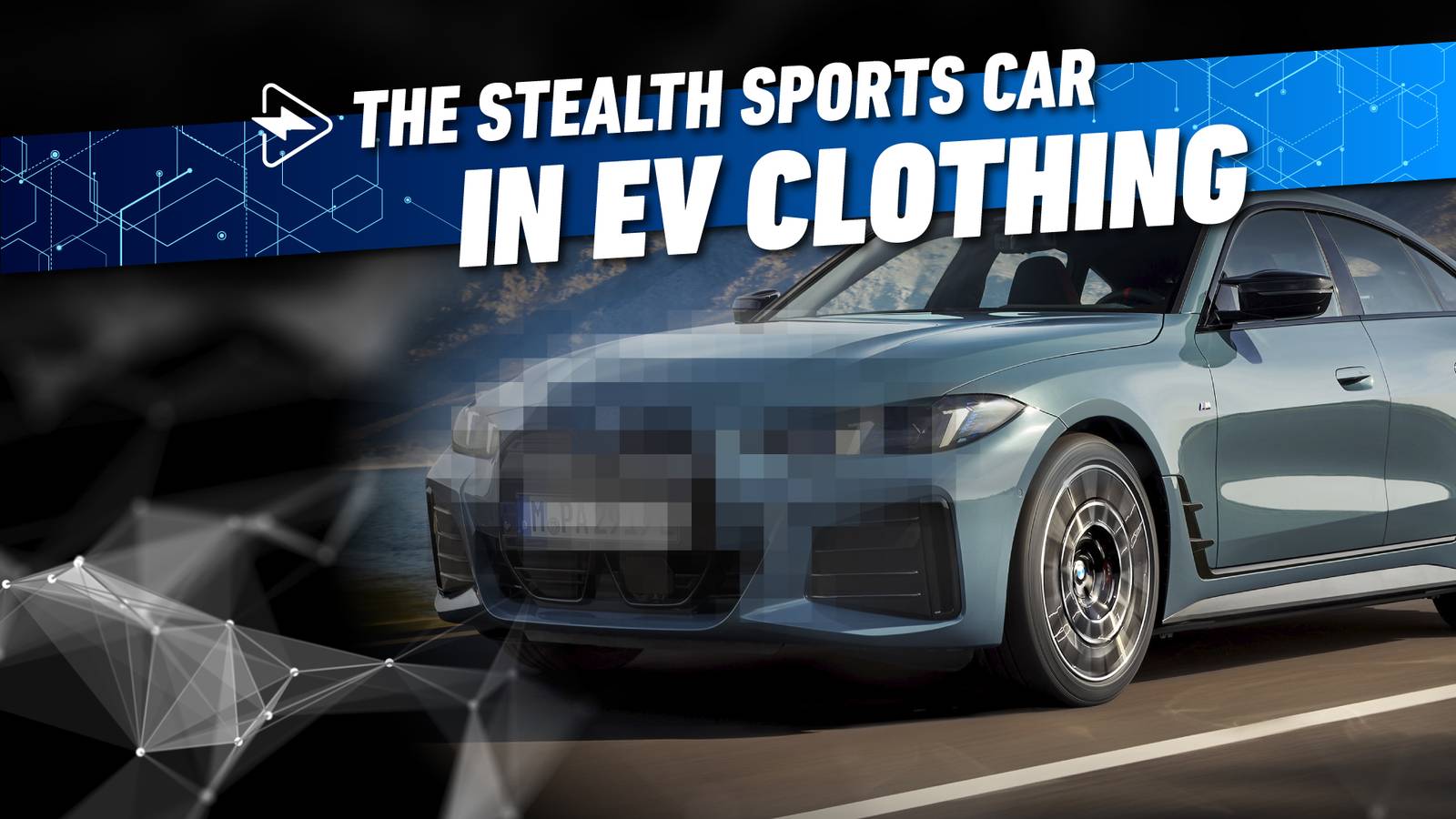 Here Is A Stealth Sports Car In EV Clothing