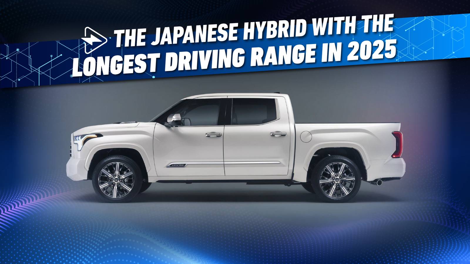 The Japanese Hybrid With The Longest Driving Range In 2025