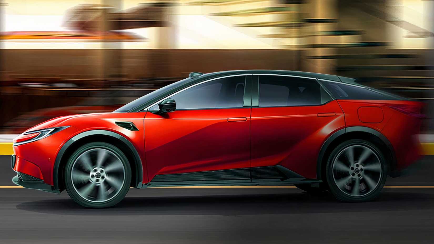 New Toyota bZ5 Coupe-Like SUV Features BYD Batteries