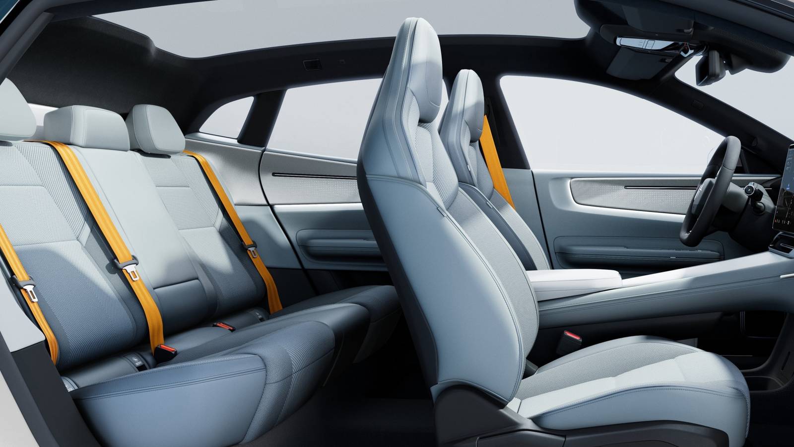 Sneakers to Seats: Take A Peek Inside The Polestar 4's Sustainable Interior