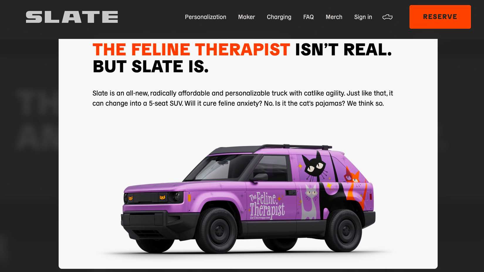 Is Slate Auto the Funniest Carmaker?