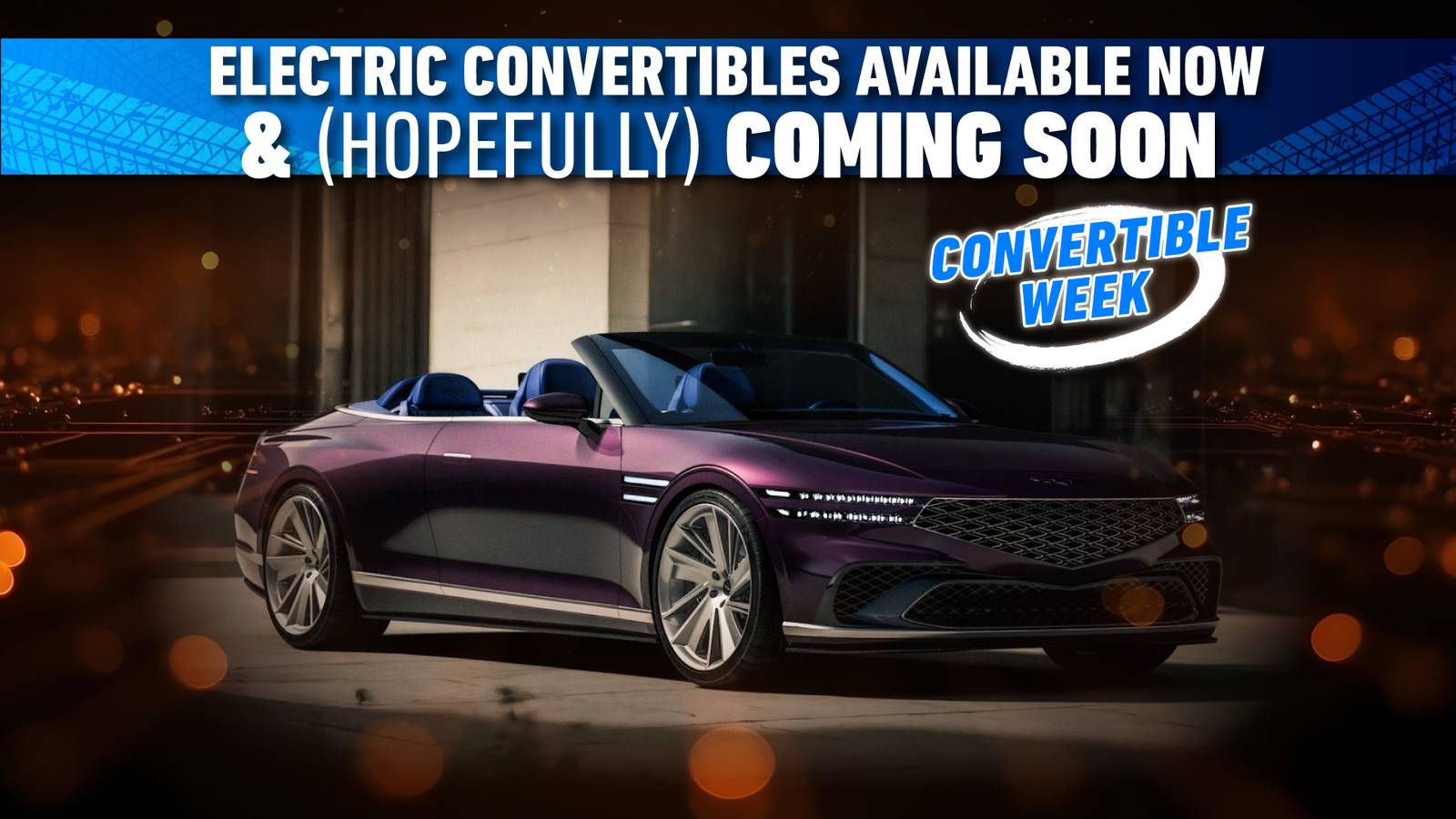 10 Electric Convertibles Available Now And (Hopefully) Coming Soon