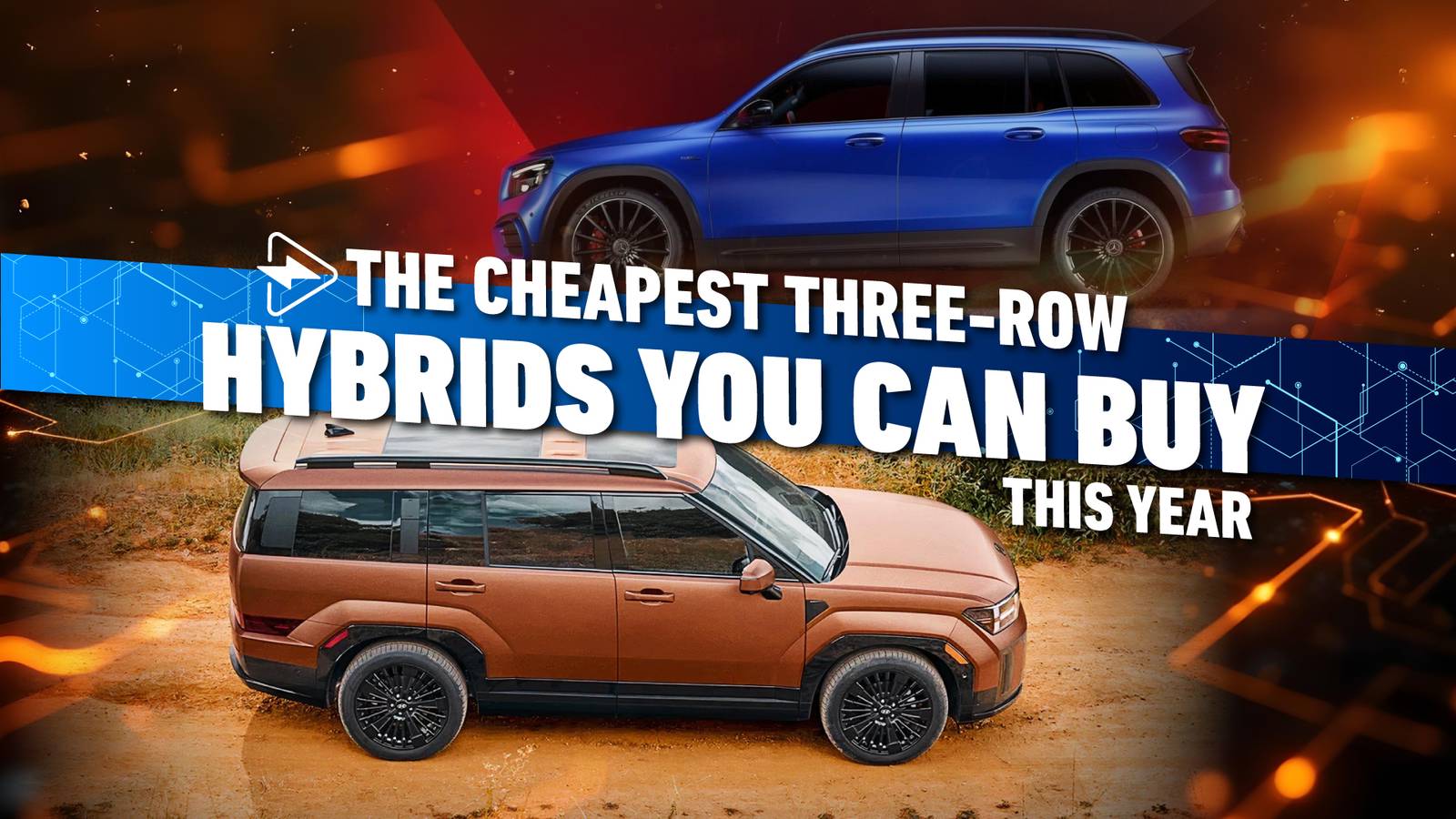 The Cheapest Three-Row Hybrids You Can Buy In 2025