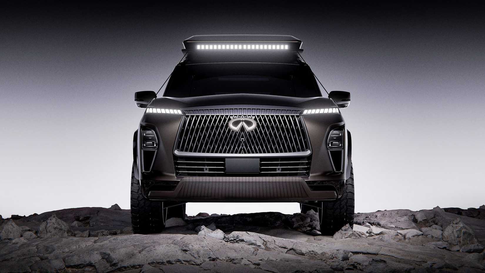 Infiniti Unleashes 1000-HP QX80 Godzilla at SEMA: Is This the Future of ...