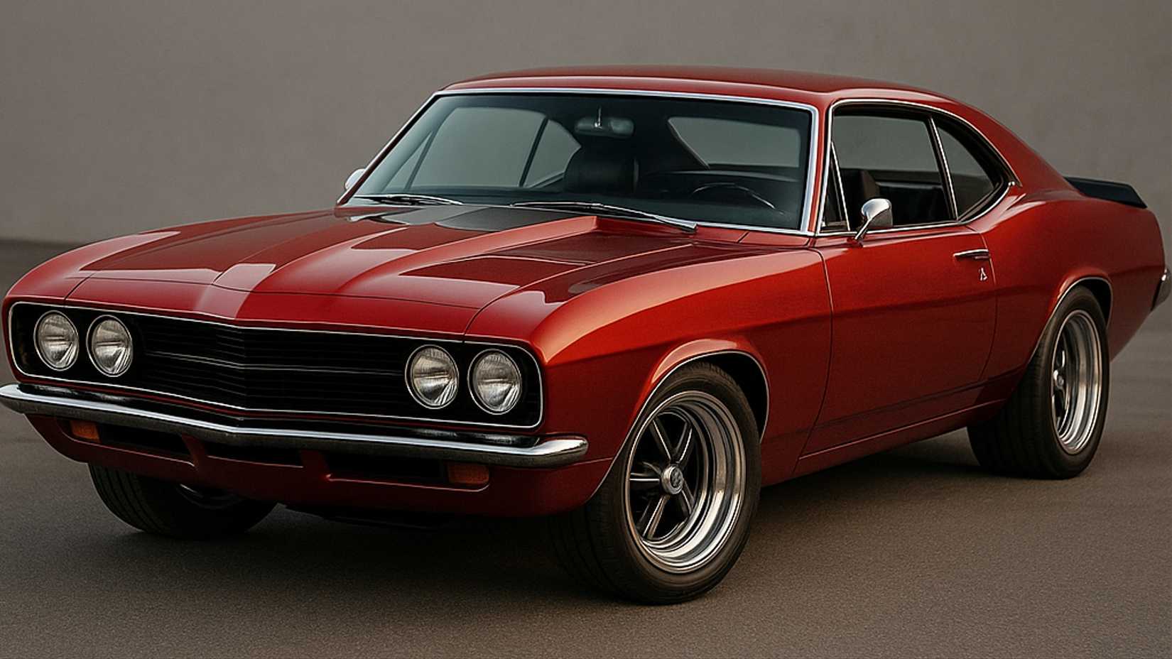 AI-Designed 1960s Muscle Car: ChatGPT’s Best-Looking Concept