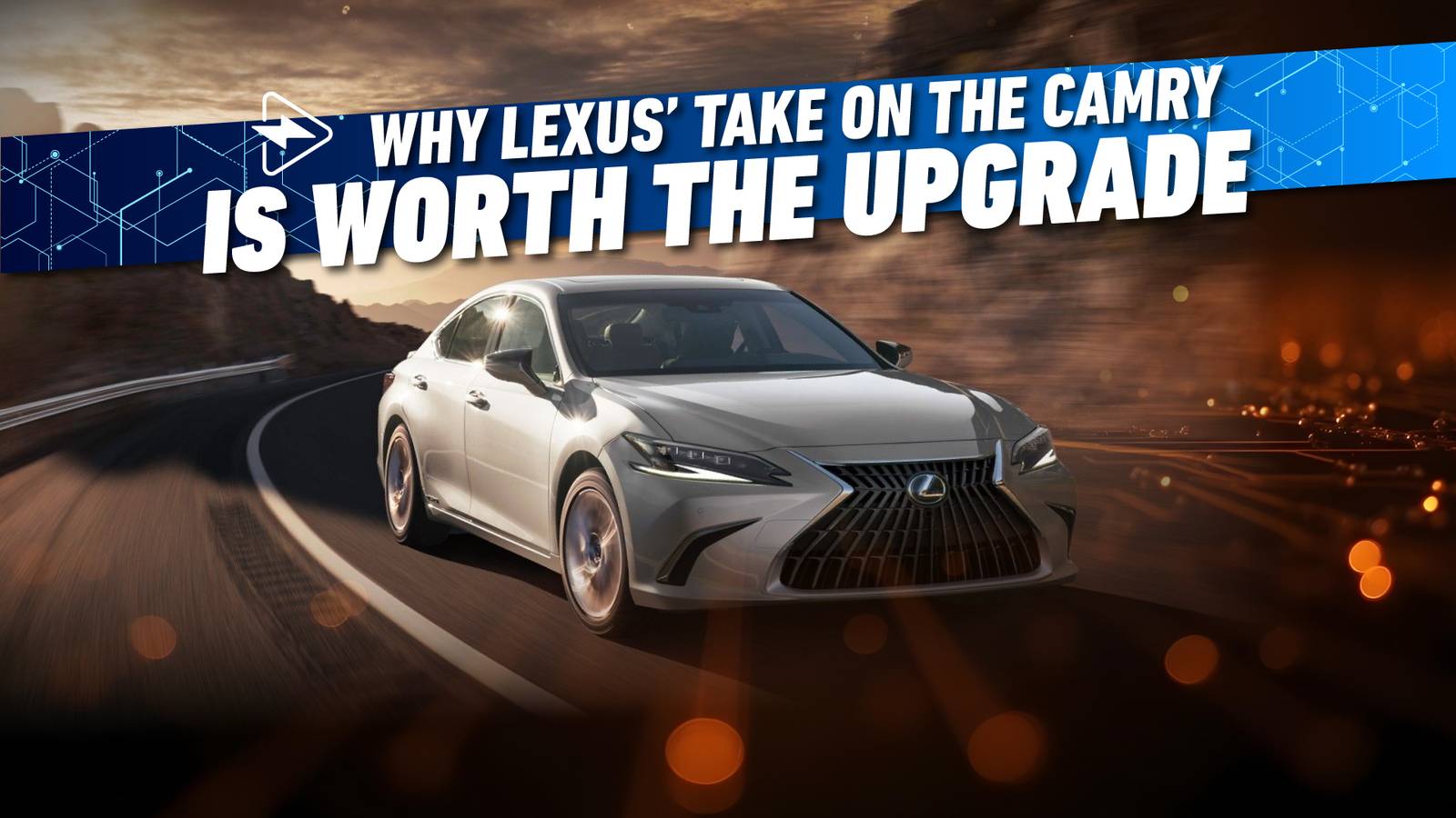 Why The Toyota Camry's Rich Cousin From Lexus Is Worth The Extra Money