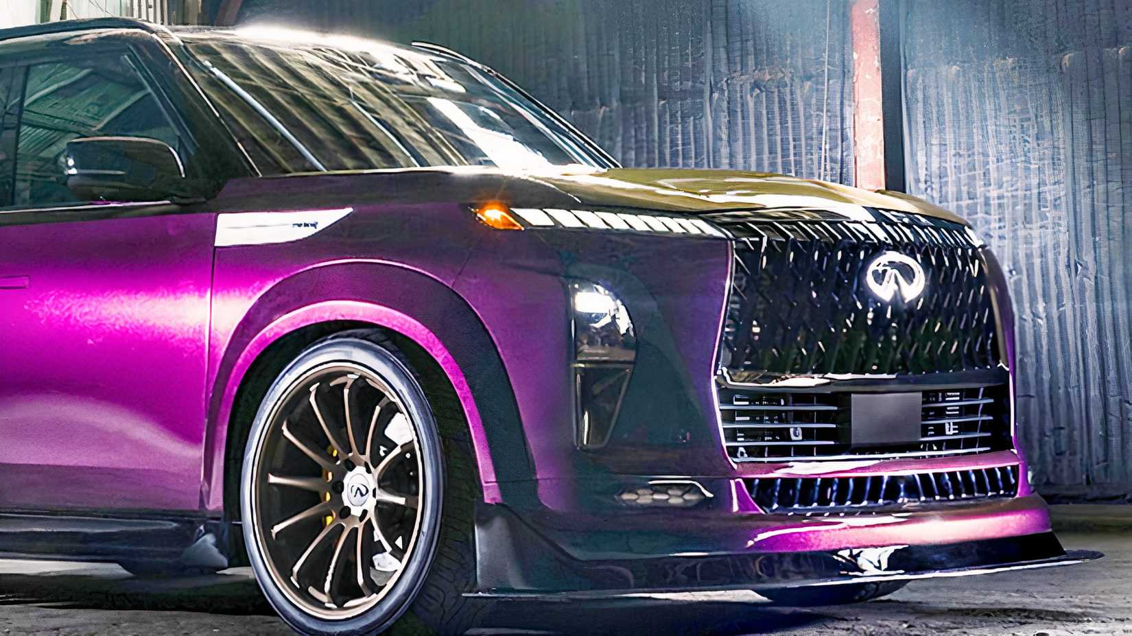 Infiniti Unleashes 1000-HP QX80 Godzilla at SEMA: Is This the Future of ...