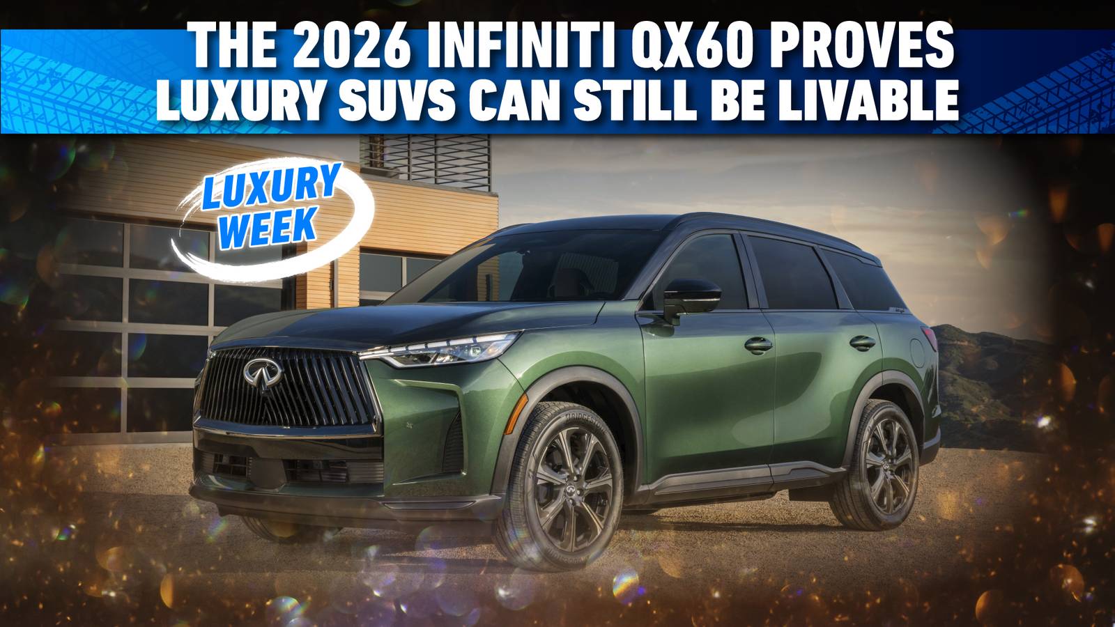 The 2026 Infiniti QX60 Proves Luxury SUVs Can Still Be Livable