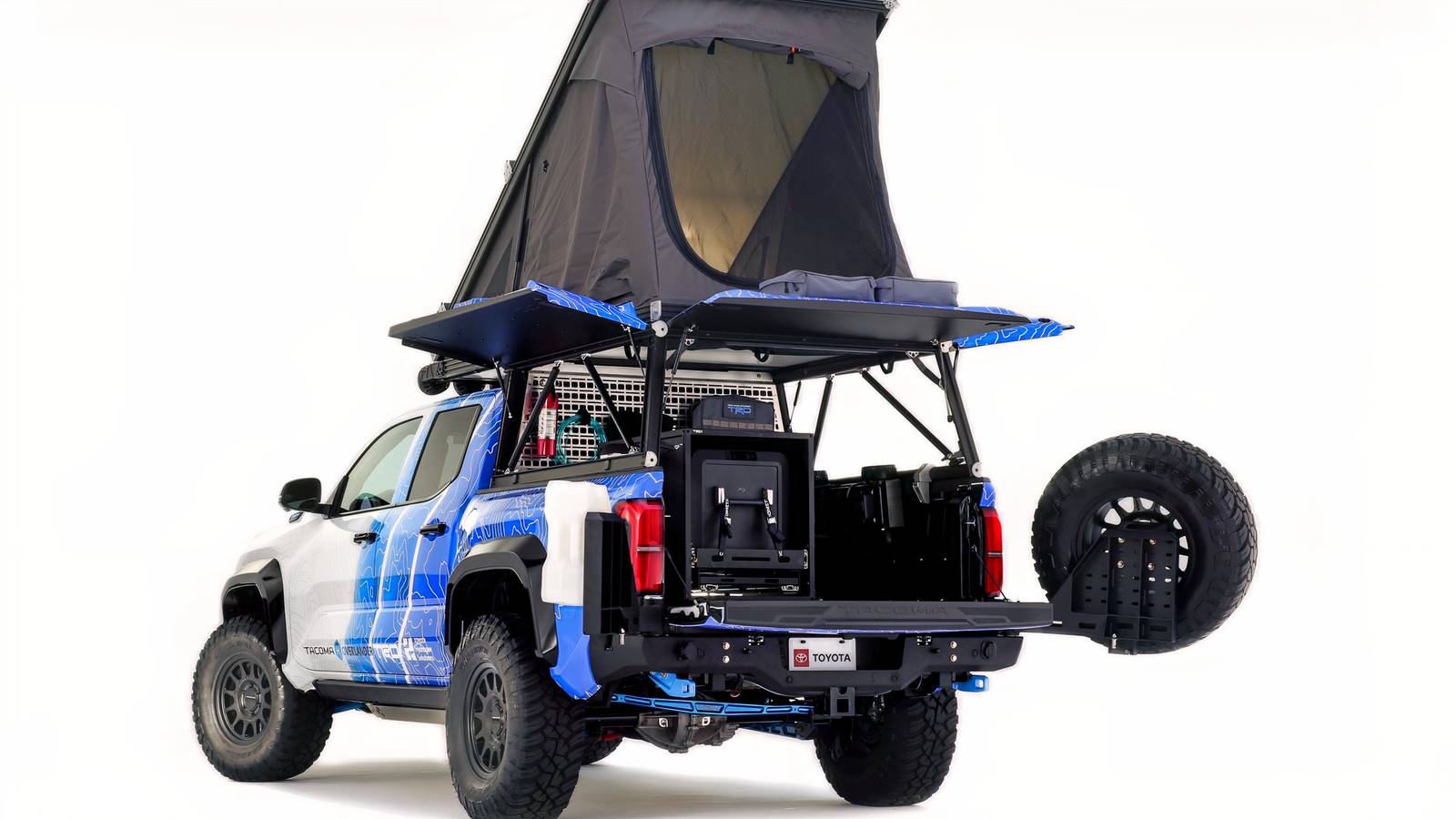 Toyota Tacoma H2-Overland Concept: Hydrogen-Powered Off-Road Rescue Vehicle