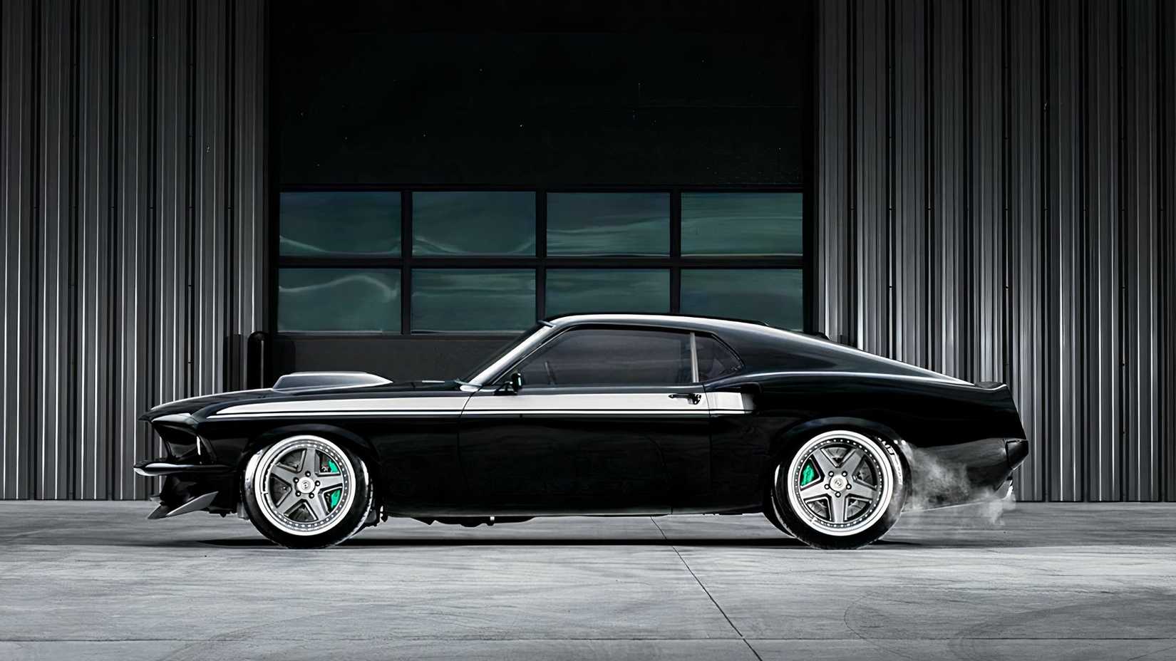 Ringbrothers Bring 800-HP "Kingpin" Mustang Mach 1 Restomod To SEMA