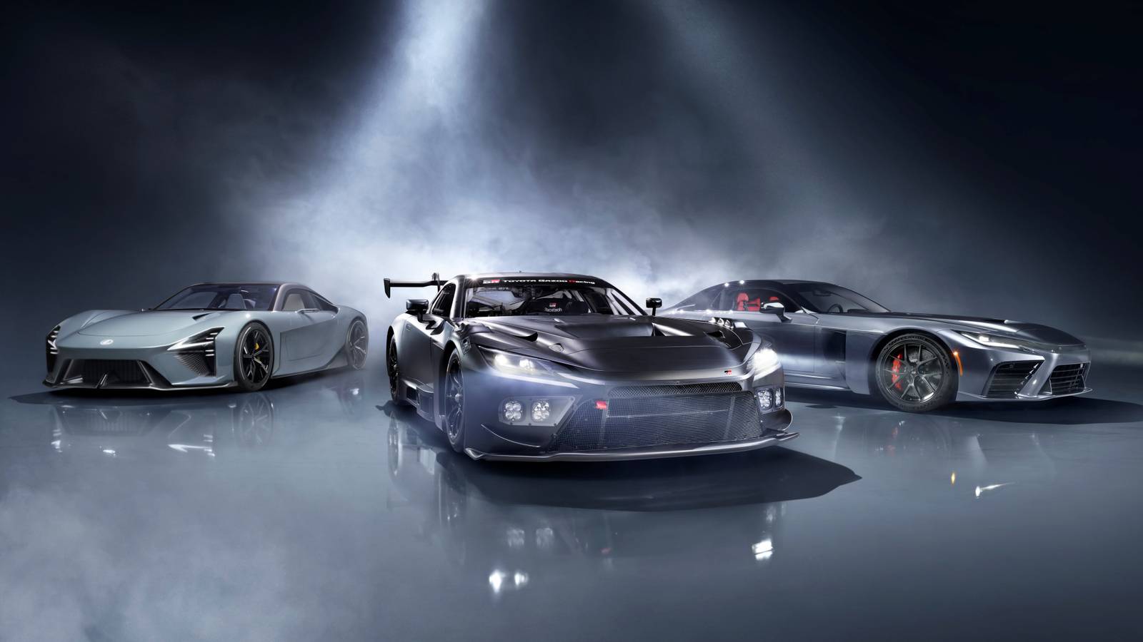Toyota GR GT, GR GT3, and Lexus LFA Concept Revealed